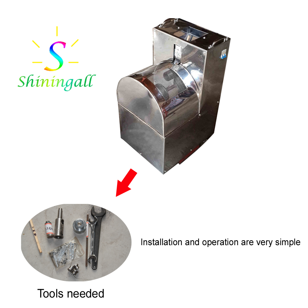 Corn puff making machine - Guangzhou Shining Equipments
