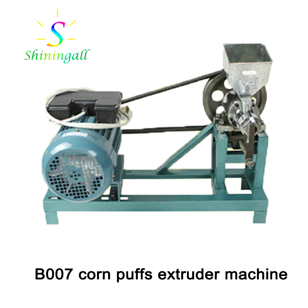 corn puffs extruder machine - Guangzhou Shining Equipments
