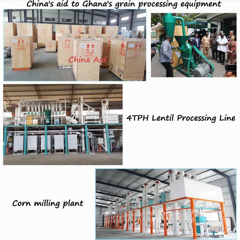 Projects of maize milling machine and lentil process line - Shining