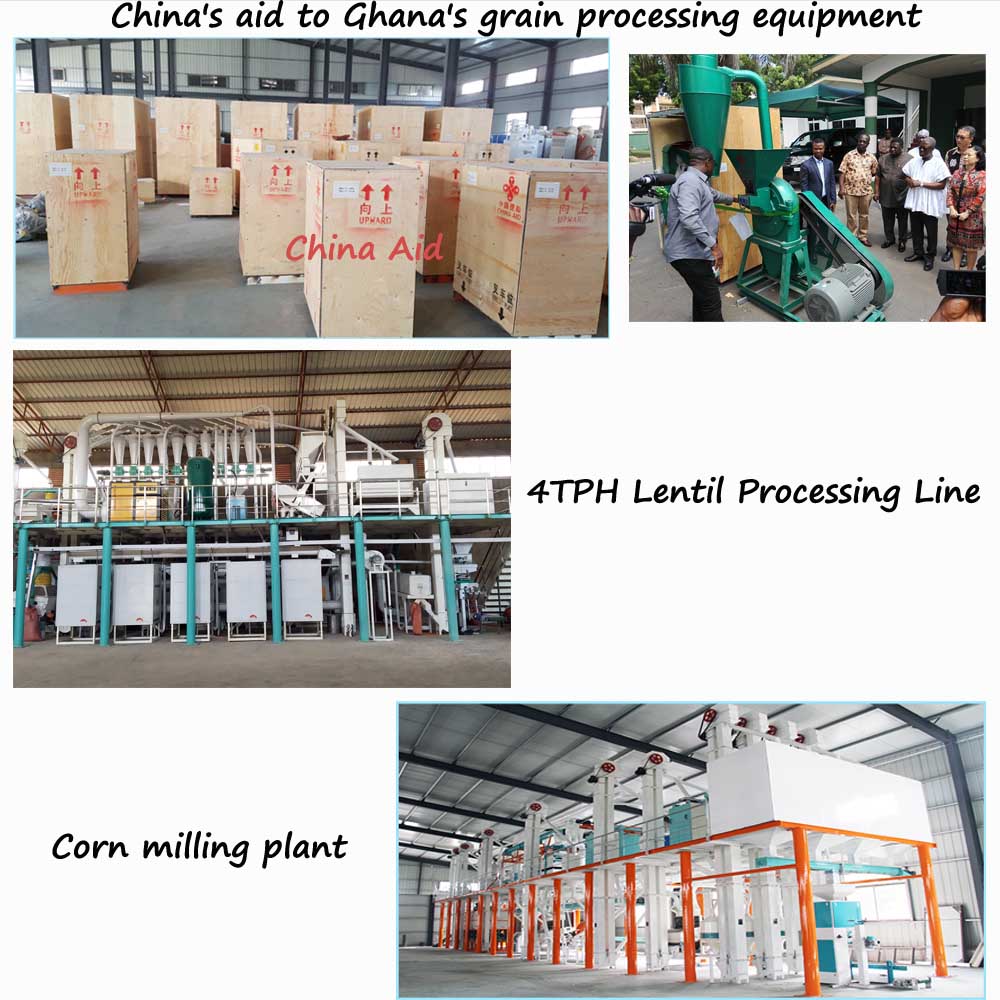 Projects of maize milling machine and lentil process line - Shining