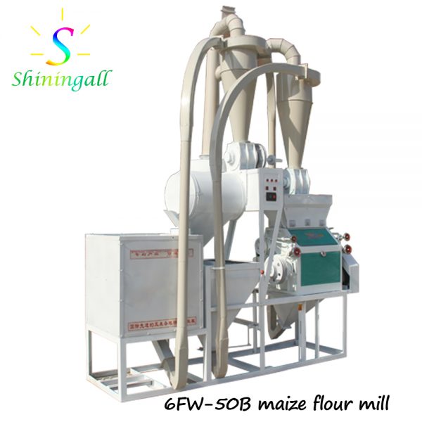 maize flour mill 5% higher 5 years longer about Shining equipments