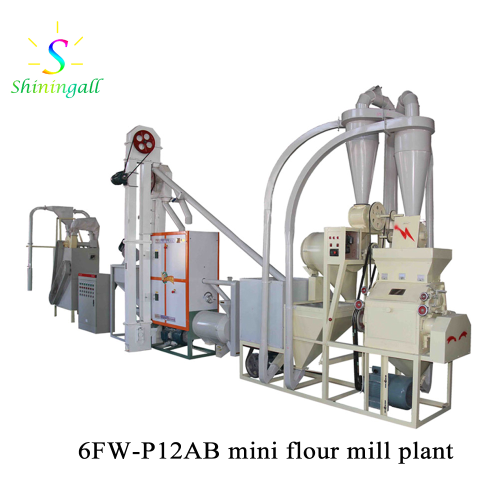 mini flour mill plant 5% higher | 5 years longer Shining machine