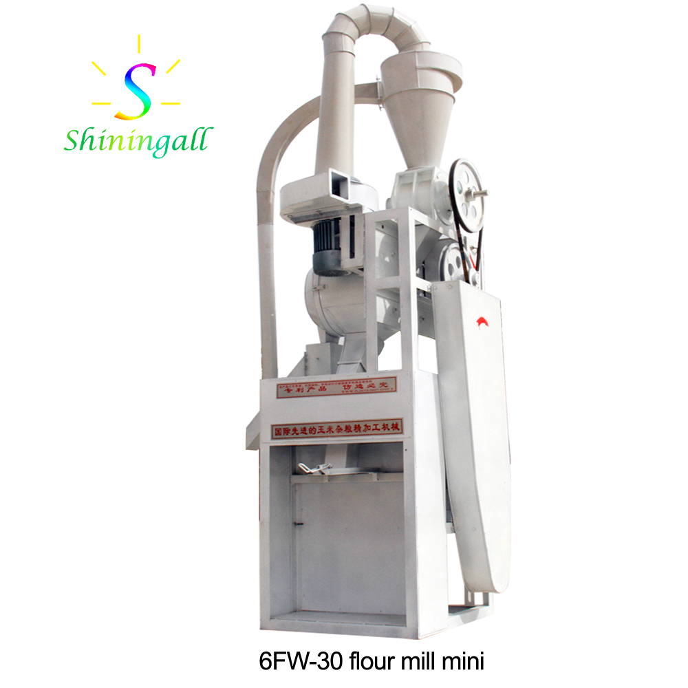 electric flour mill 5% higher 5 years longer about Shining equipments.