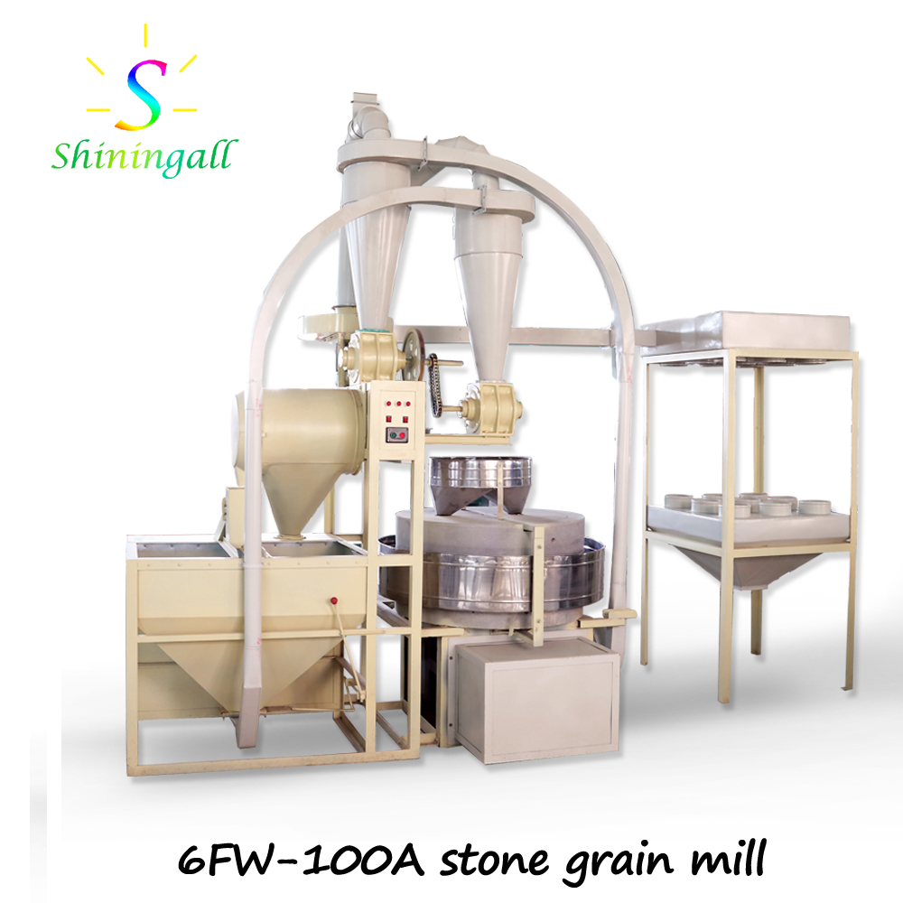 stone grain mill 5% higher 5 years longer about Shining equipments.