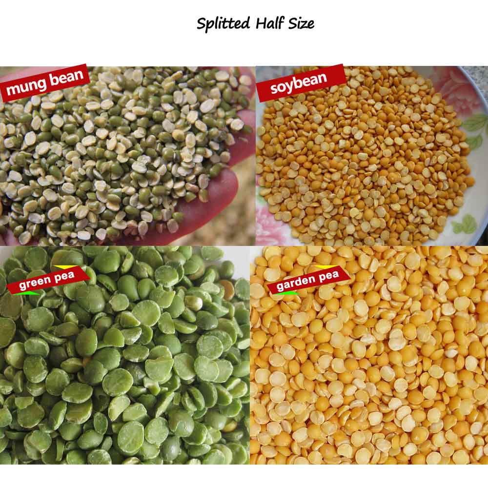 dal processing machine- Peel beans with low beans breakage rate -Shining