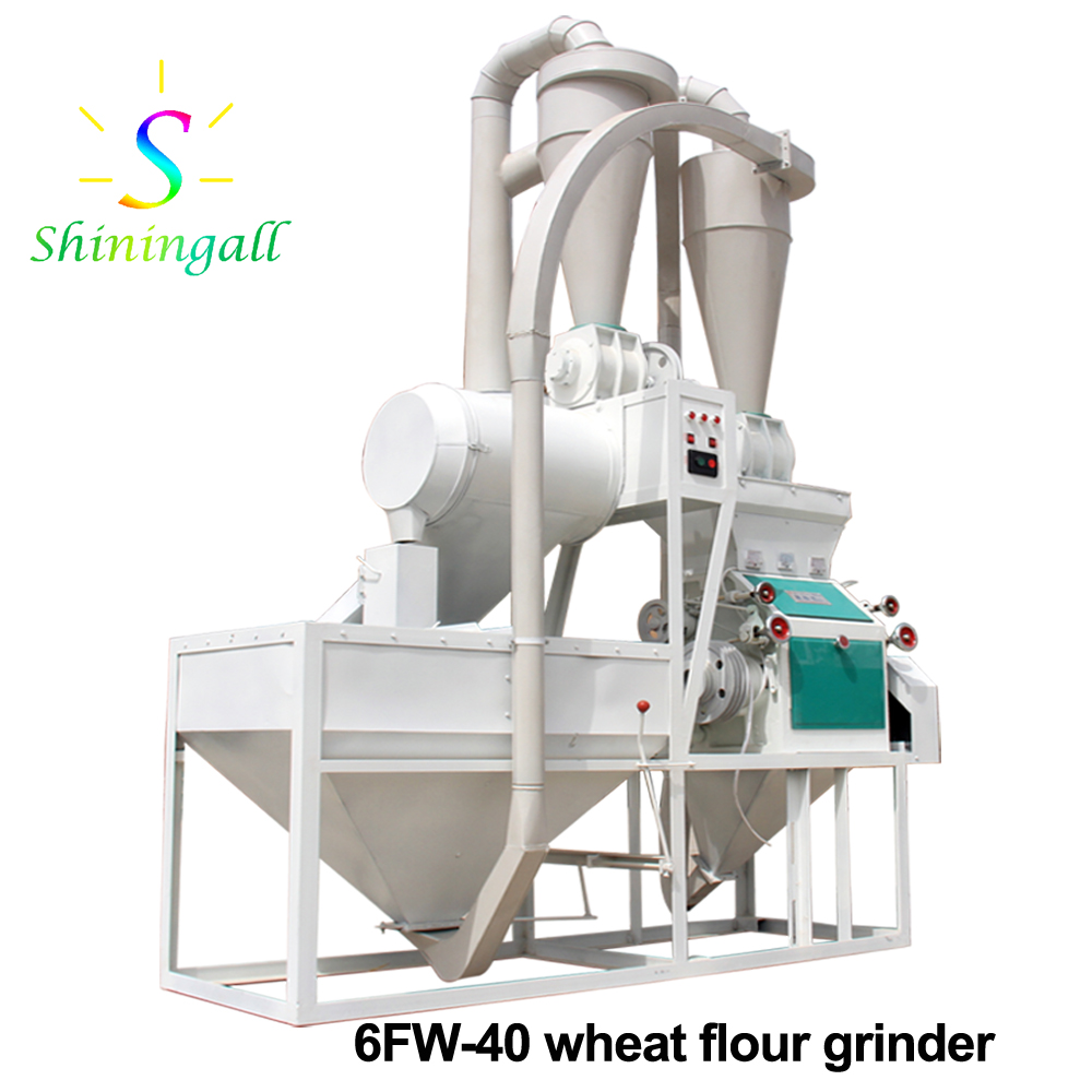 wheat flour grinder 5% higher 5 years longer about Shining equipments