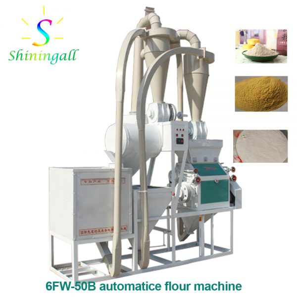 automatice flour machine 5% higher 5 years longer for Shining equipment
