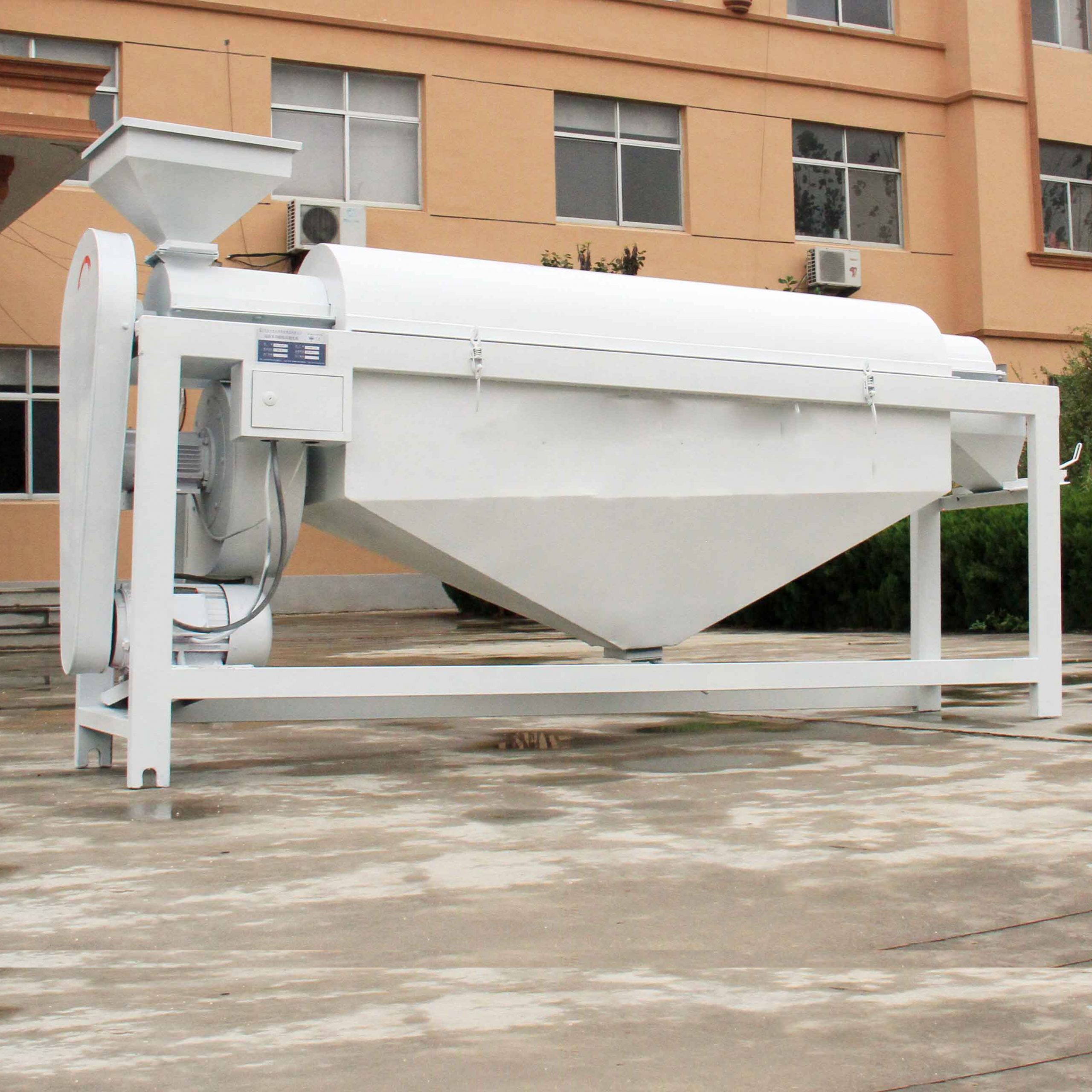 beans polishing machine- convenient use reasonable design easy to move