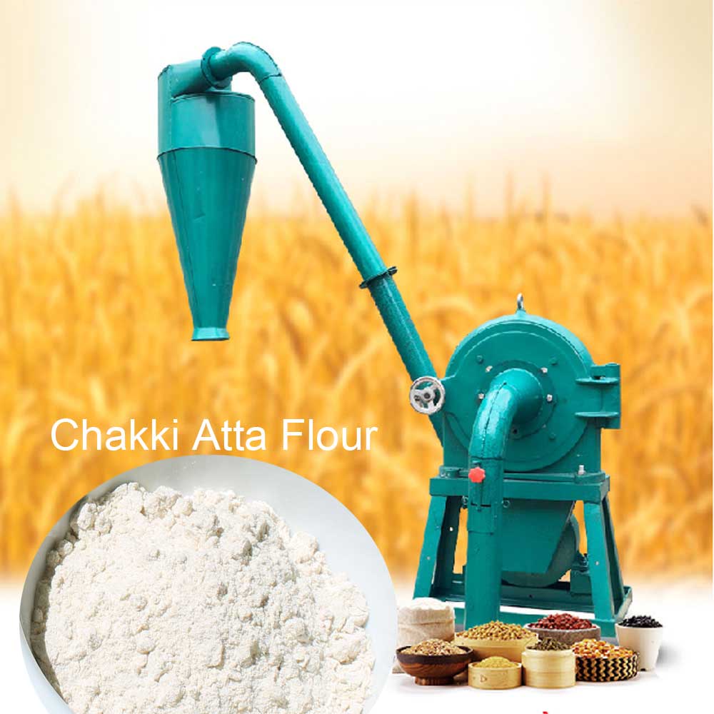 Wheat Crushing Machine- whole wheat flour | Chakki Atta flour - Shiningall