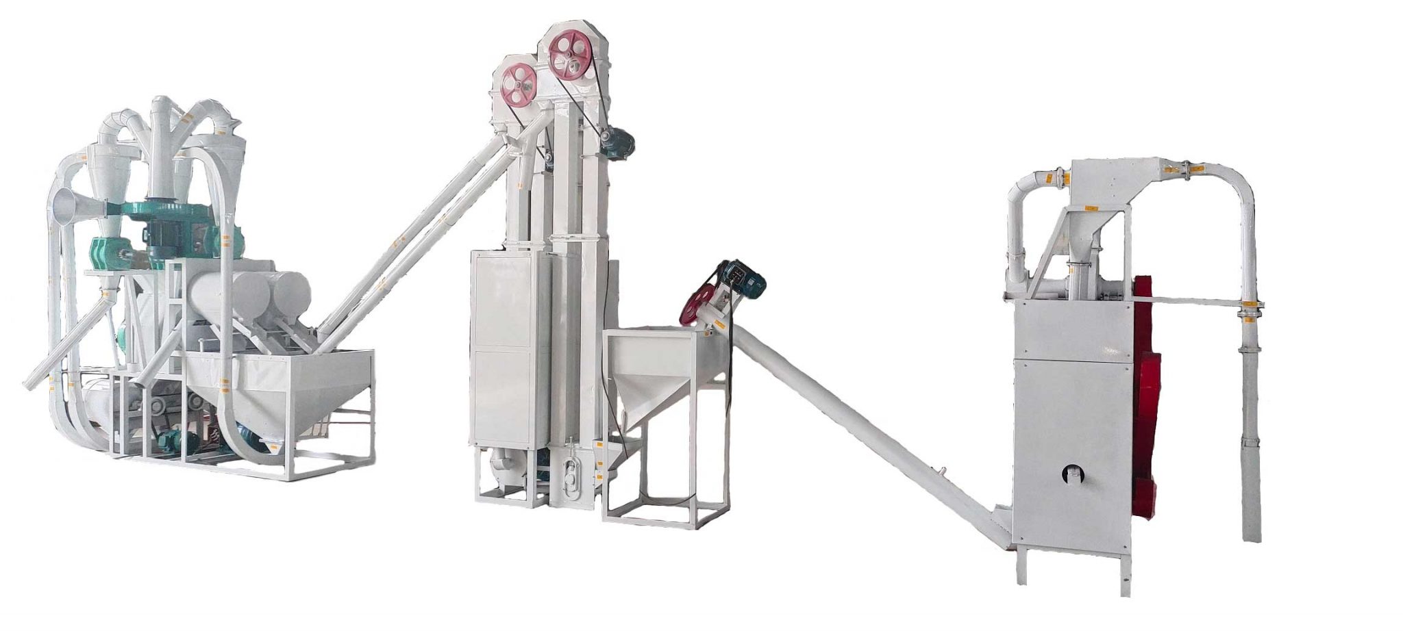 Wheat Flour Mill Plant - 500kg per hour automatic processing plant
