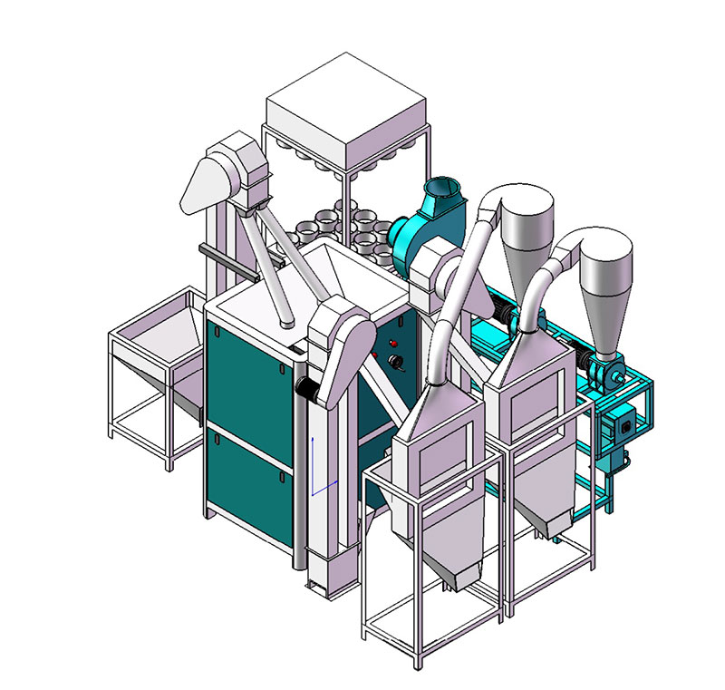 200TPD PEAS PROCESSING LINE - NEW DESIGN EQUIPMENT