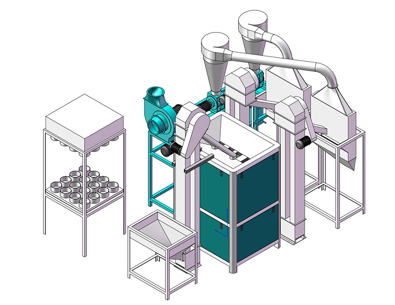 200TPD PEAS PROCESSING LINE - NEW DESIGN EQUIPMENT
